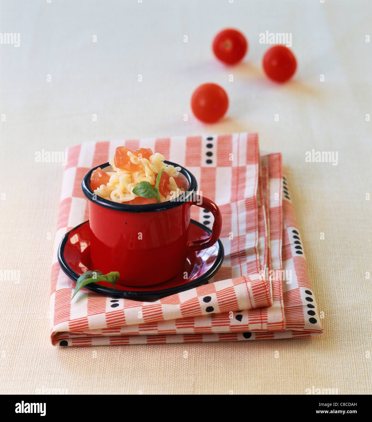 Alphabet pasta salad Stock Photo - Alamy
