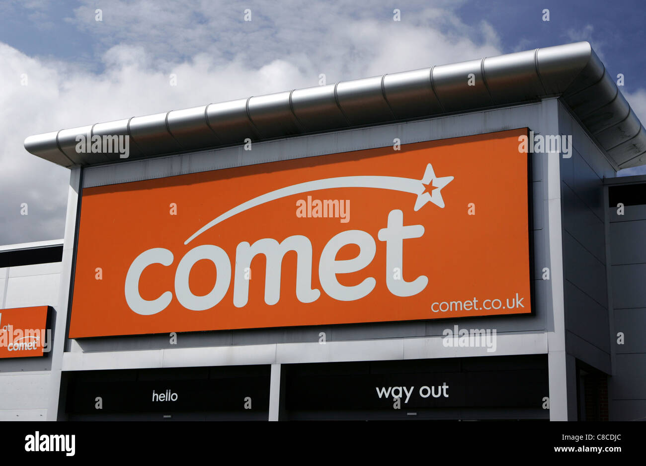 comet store fron uk Stock Photo - Alamy
