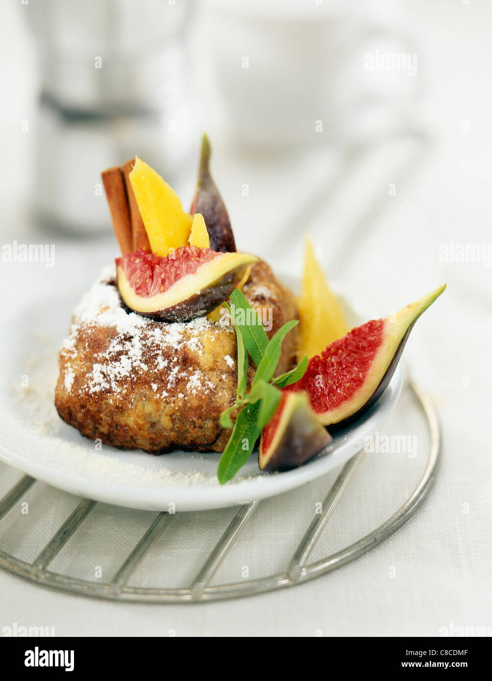French toast with fruit Stock Photo - Alamy