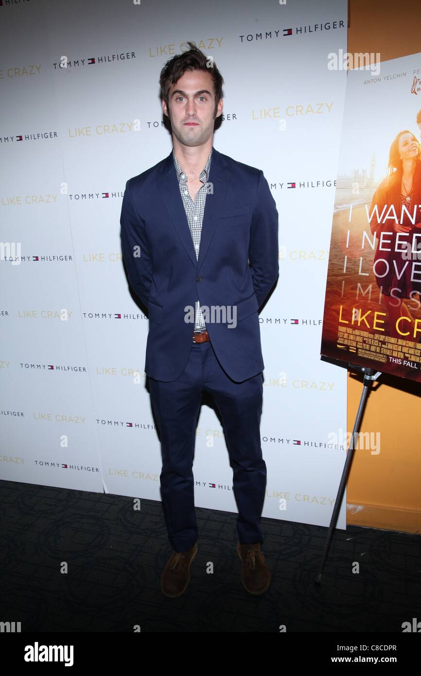 Chris Tomson at arrivals for LIKE CRAZY Premiere, Landmark's Sunshine ...