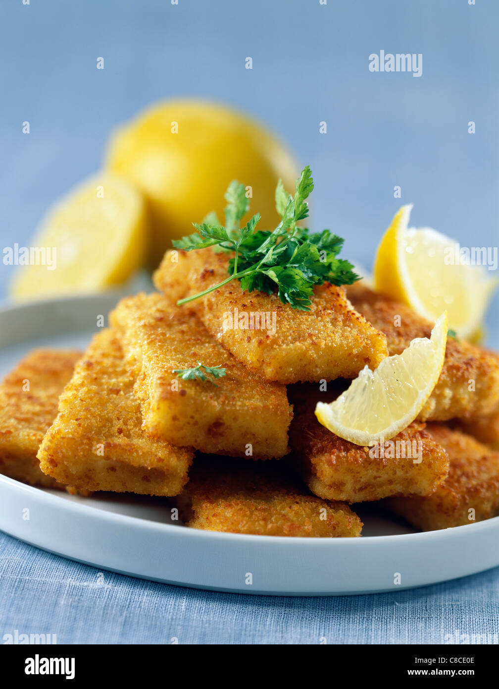 Fish fingers child hi-res stock photography and images - Alamy