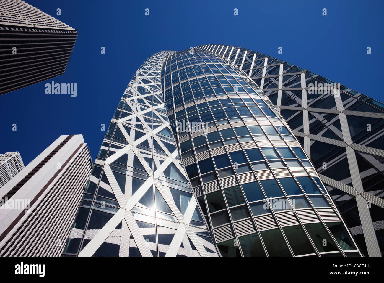 Tokyo japan skyscrapers cocoon tower buildings hi-res stock photography ...