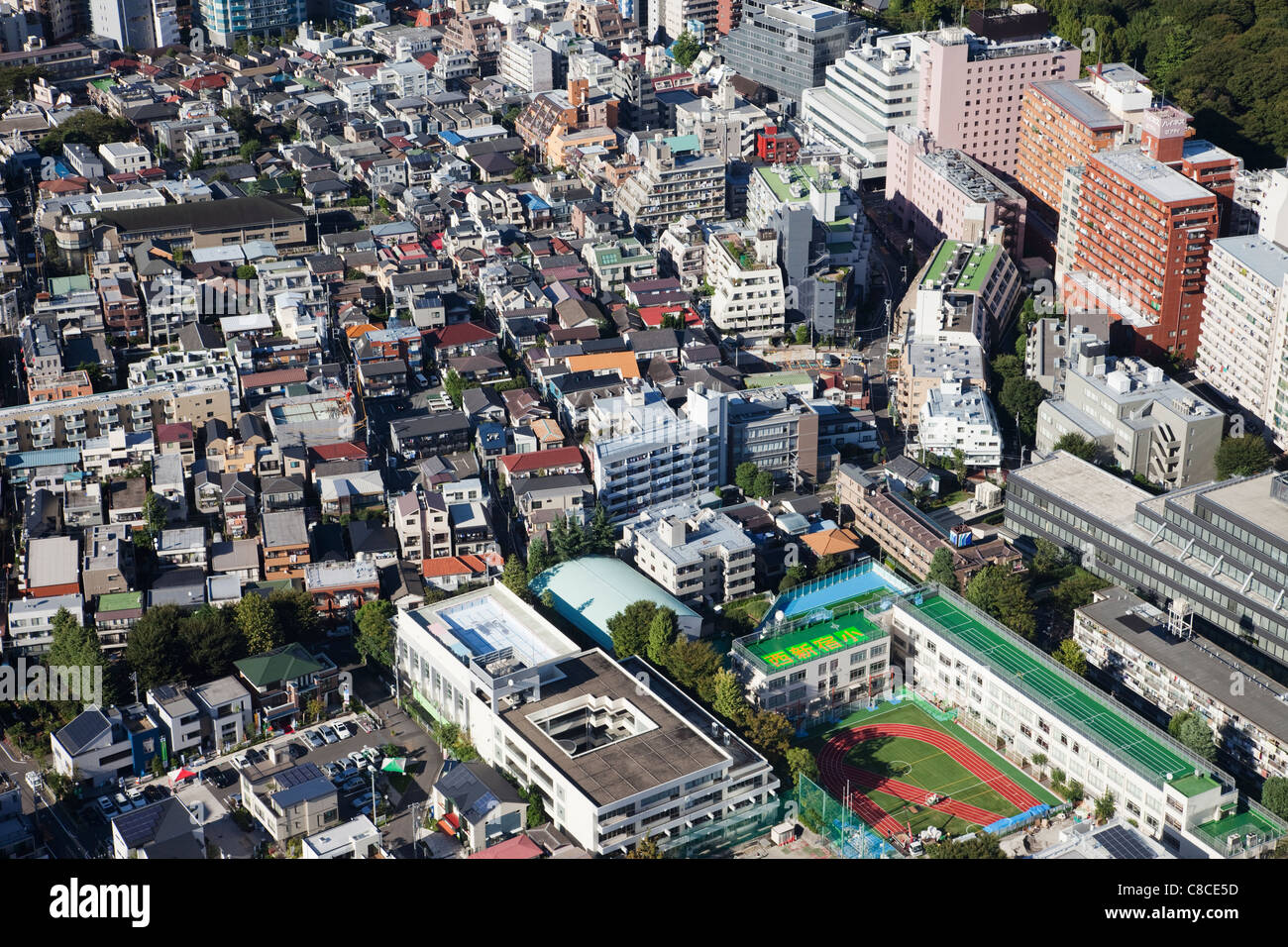 Aerial landscape japan hi-res stock photography and images - Alamy