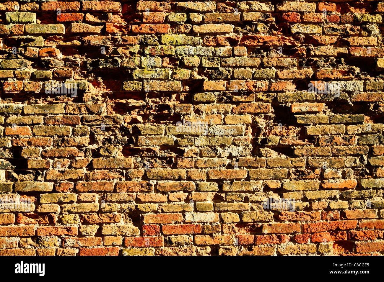 Close up of Brick wall Stock Photo - Alamy