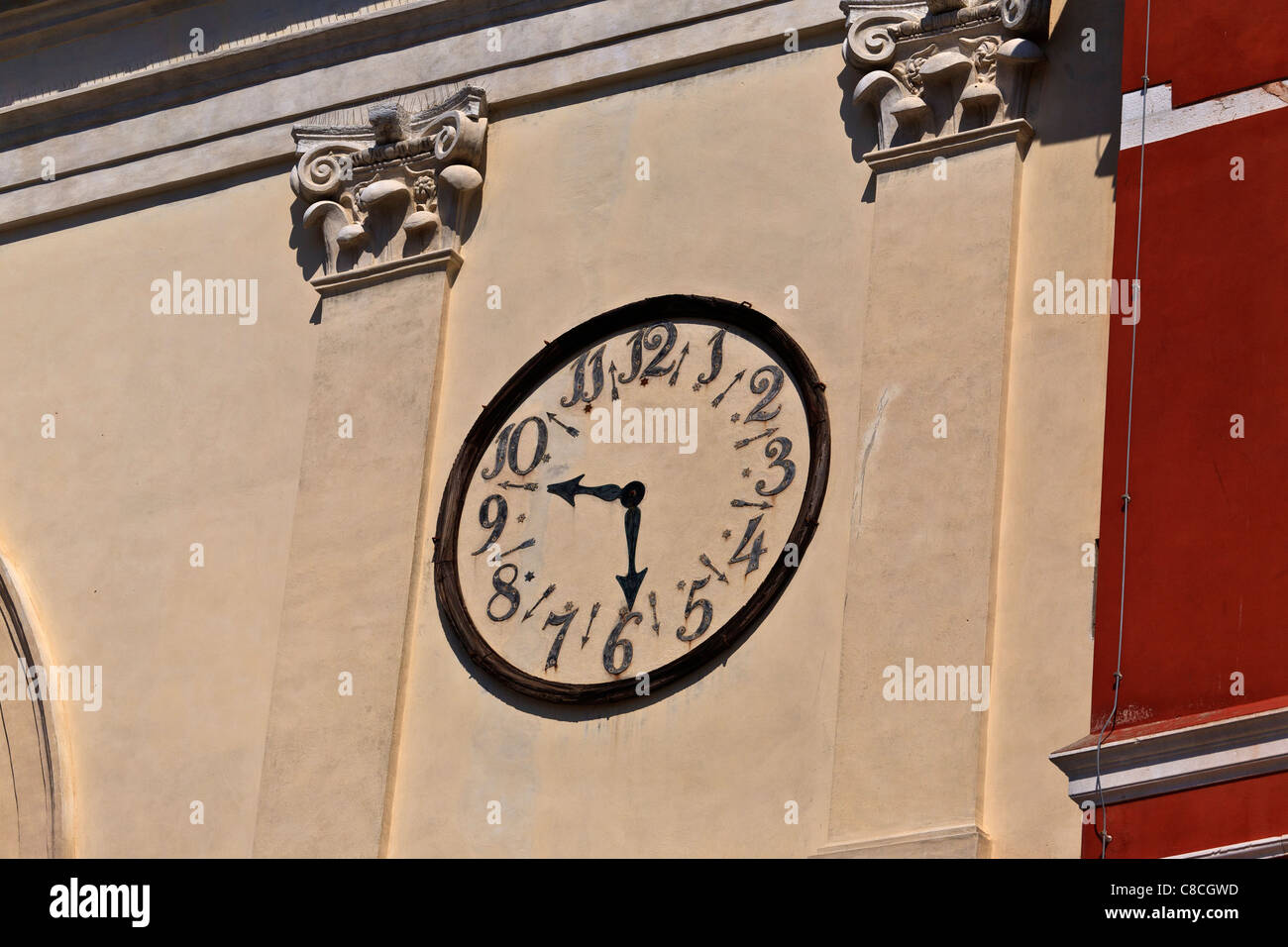 Clock face 930 AM Stock Photo - Alamy