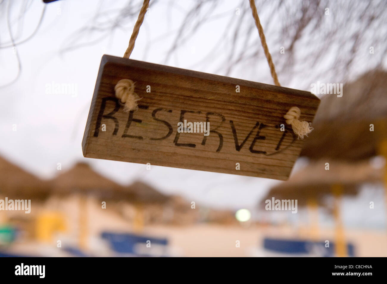 Reserved beach hi-res stock photography and images - Alamy