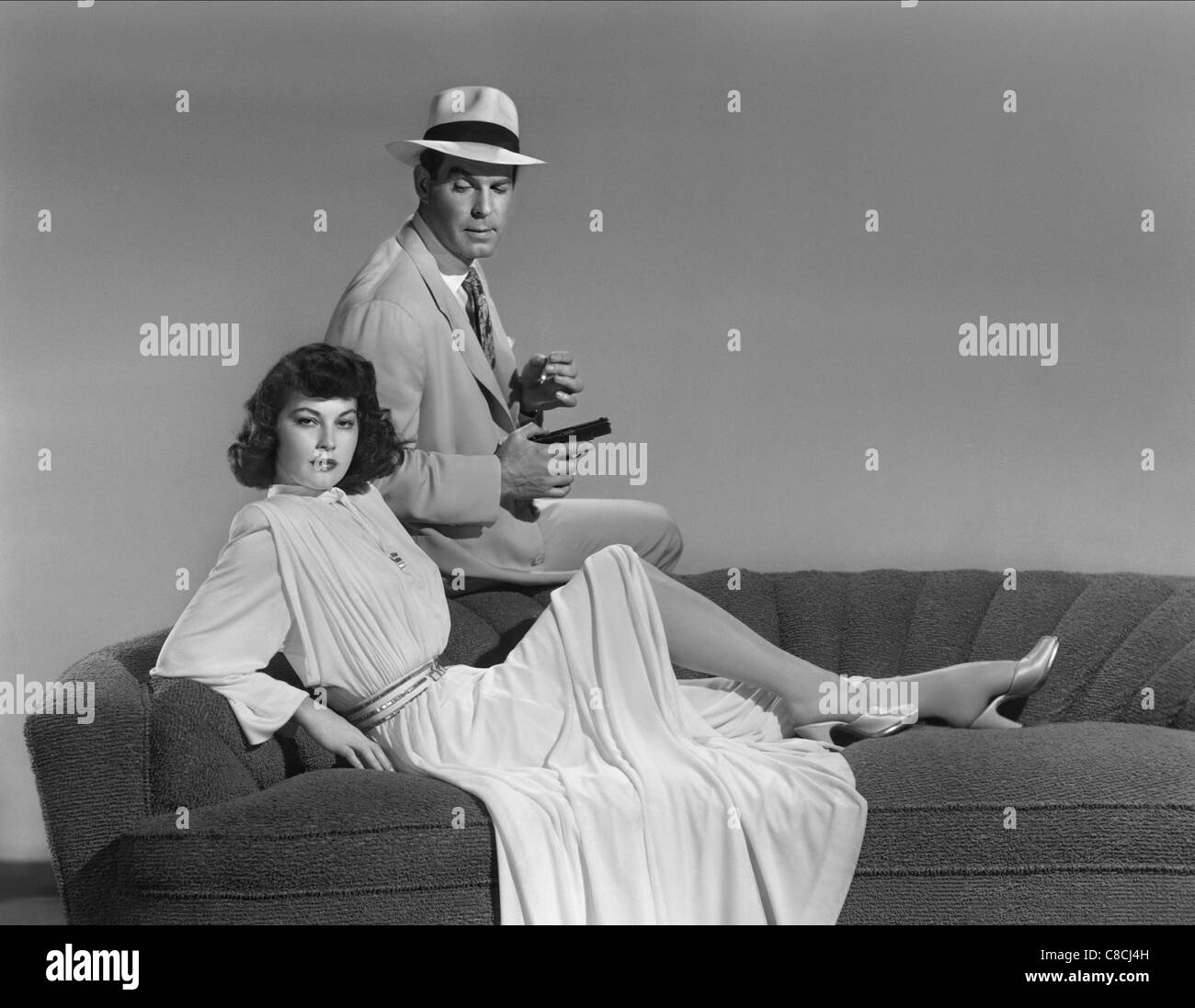 AVA GARDNER, FRED MACMURRAY, SINGAPORE, 1947 Stock Photo - Alamy
