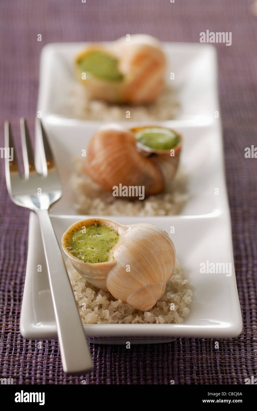 Snails from Bourgogne Stock Photo - Alamy