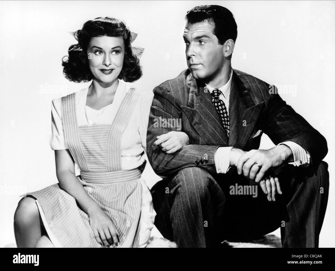 PAULETTE GODDARD, FRED MACMURRAY, STANDING ROOM ONLY, 1944 Stock Photo ...