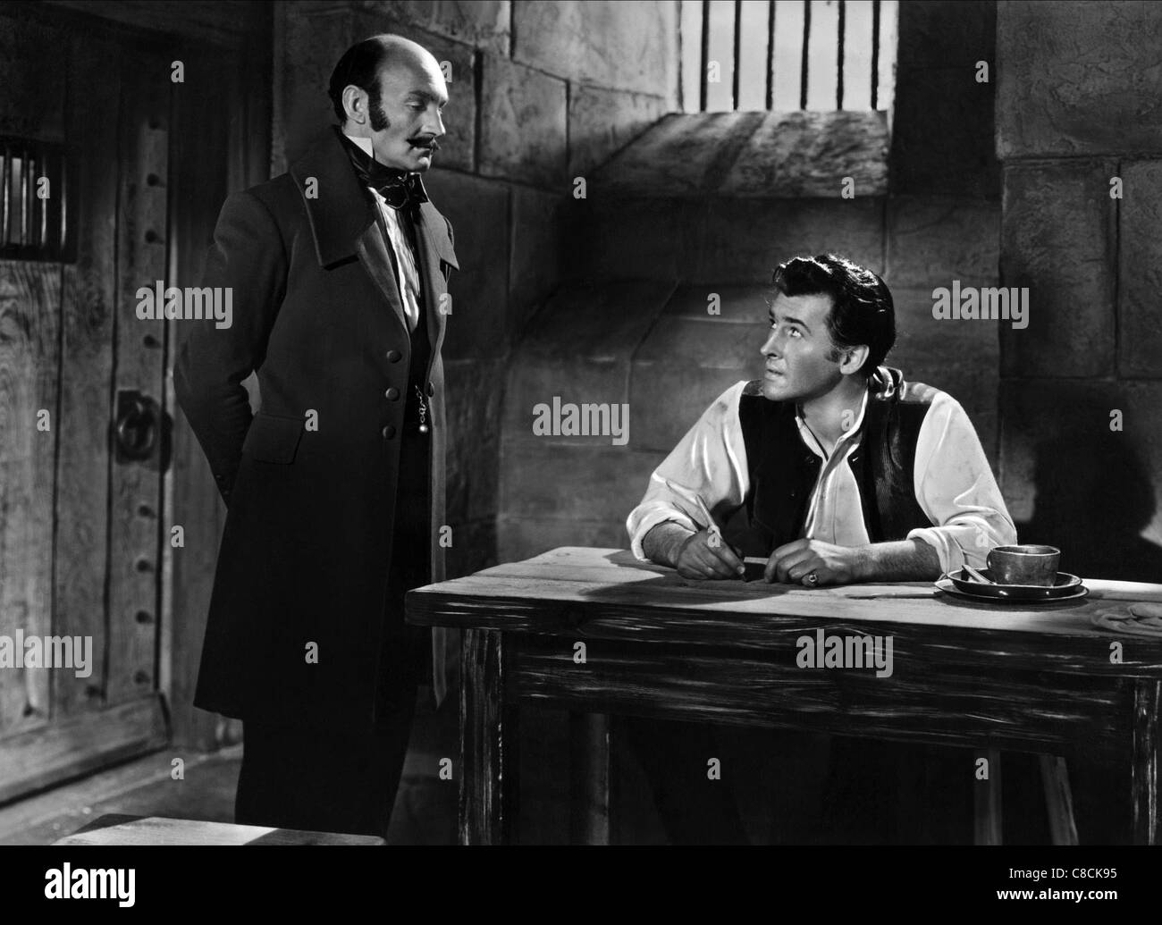 MAURICE DENHAM, STEWART GRANGER, BLANCHE FURY, 1948 Stock Photo - Alamy