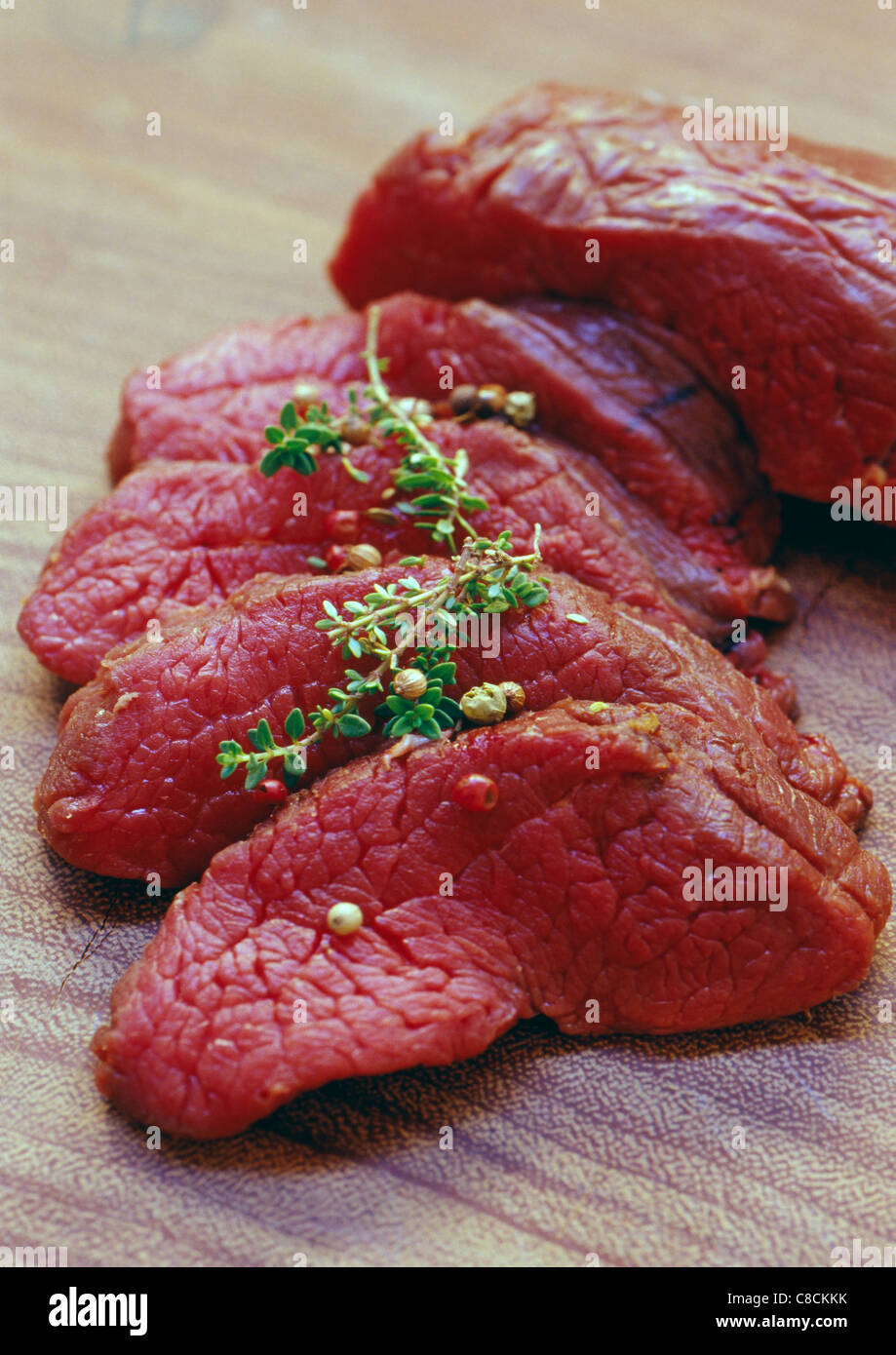 Ostrich steak hi-res stock photography and images - Alamy