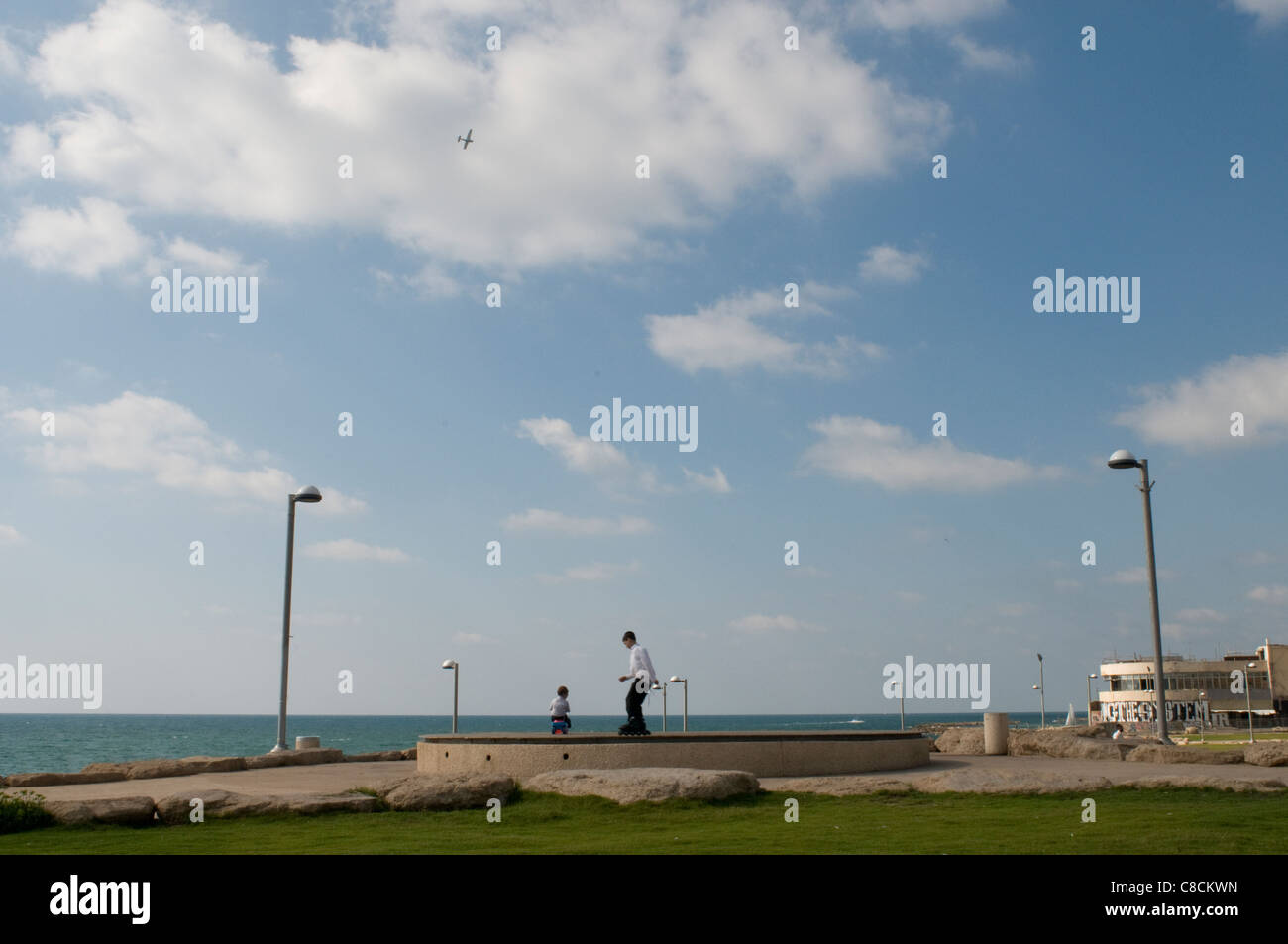 Tel-Aviv Ocean Front-Charles Chlore Park,Israel Stock Photo - Alamy