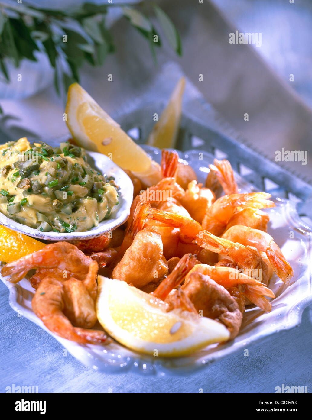 Fried scampi hi-res stock photography and images - Alamy