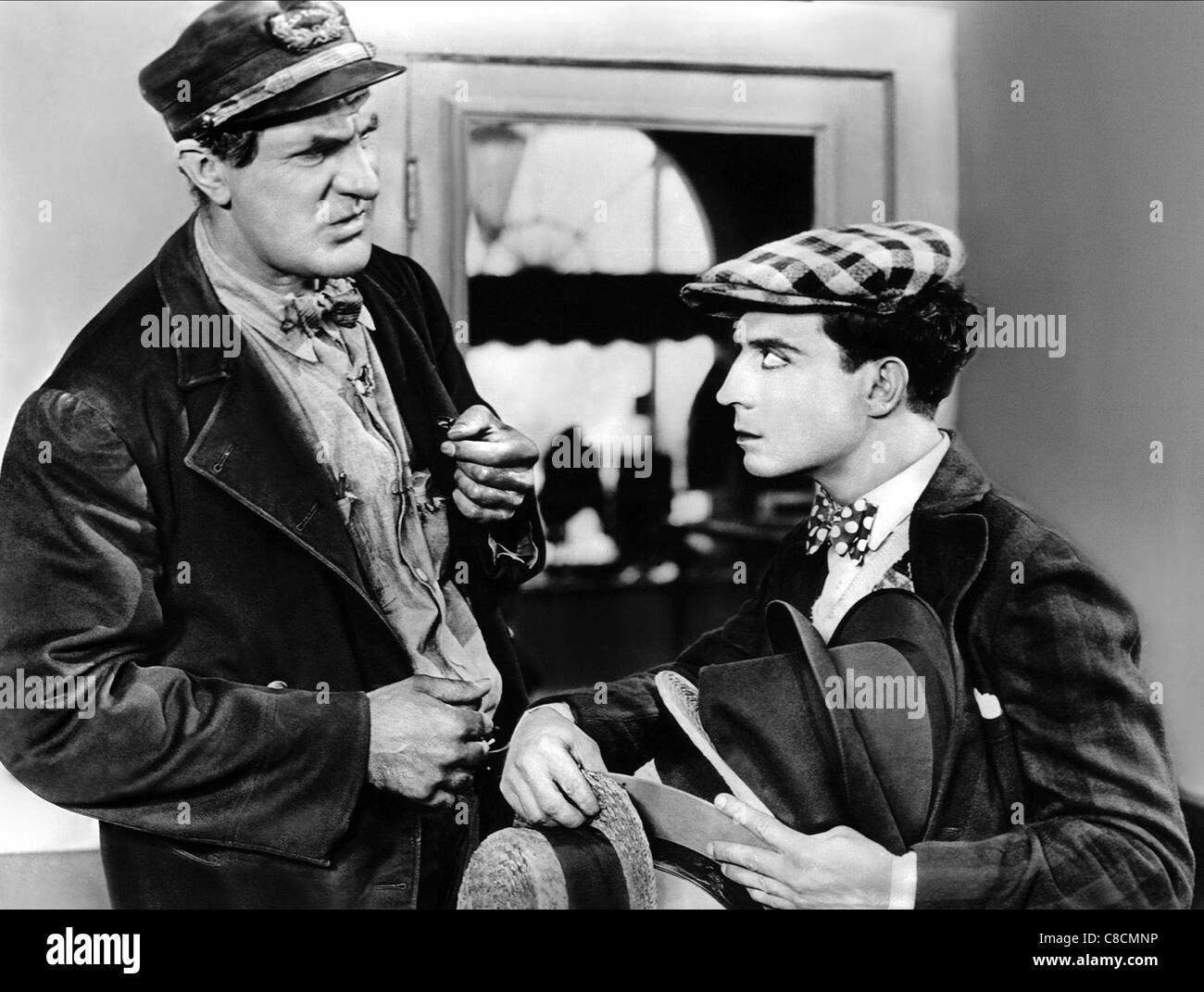 ERNEST TORRENCE, BUSTER KEATON, STEAMBOAT BILL JR., 1928 Stock Photo ...