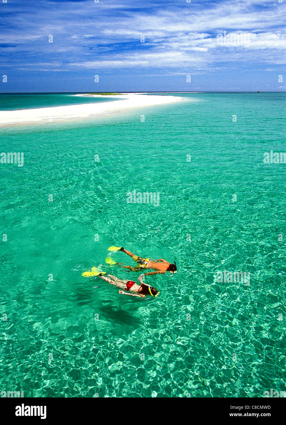 snorkeling in the beautiful waters of Sipadan Island in Sabah, Borneo ...