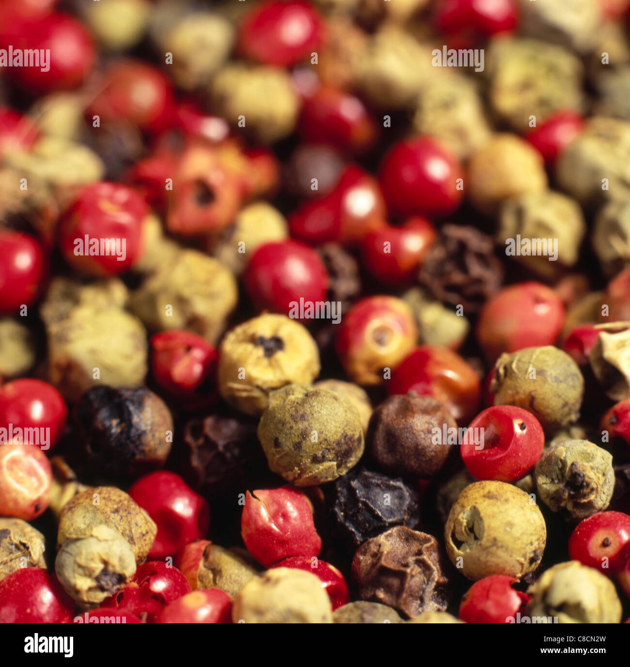 Mixed peppercorn red white hi-res stock photography and images - Alamy