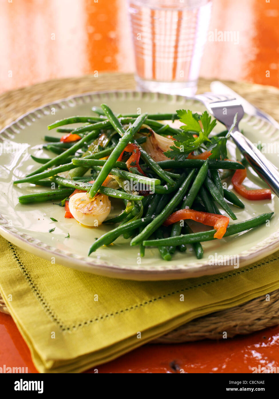 Peppers and spring onions hi-res stock photography and images - Alamy