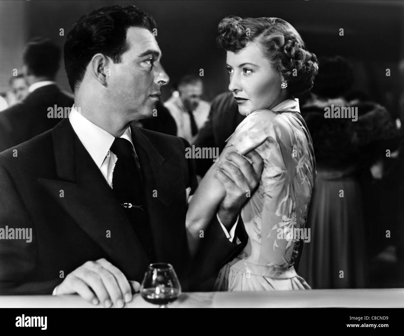 STEPHEN MCNALLY, BARBARA STANWYCK, THE LADY GAMBLES, 1949 Stock Photo - Alamy