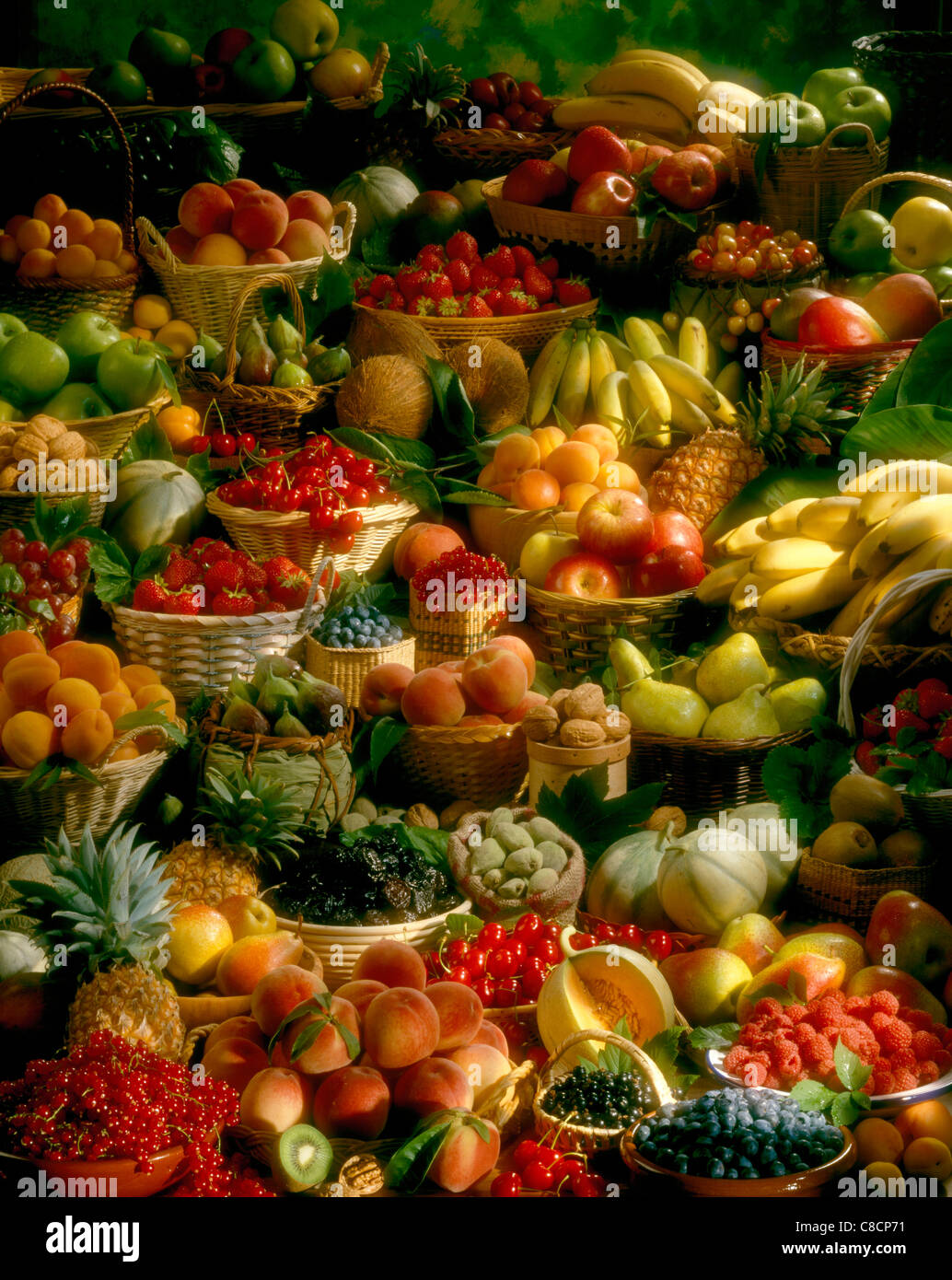 large composition of fruit Stock Photo - Alamy