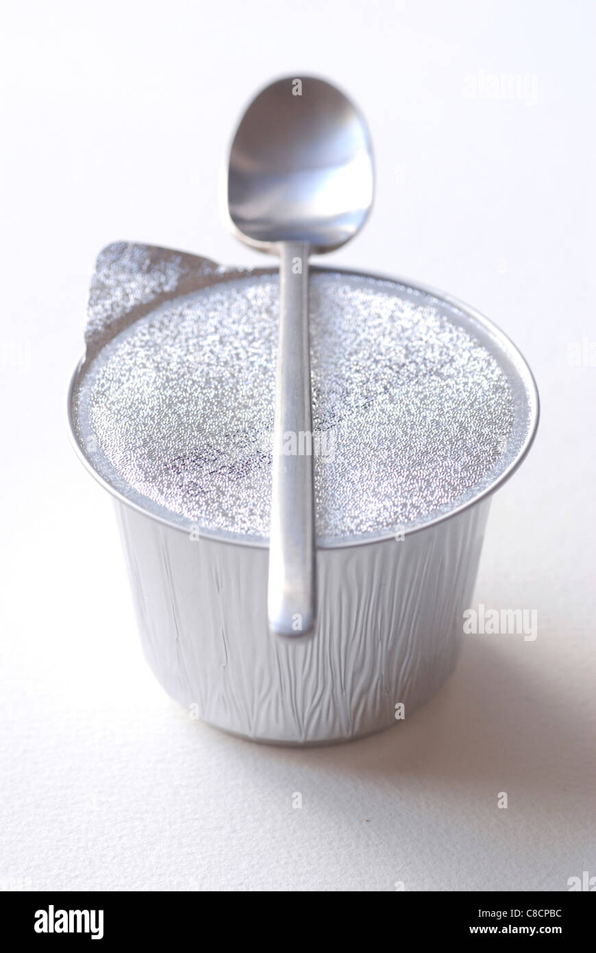 Pot of cream dessert hi-res stock photography and images - Alamy