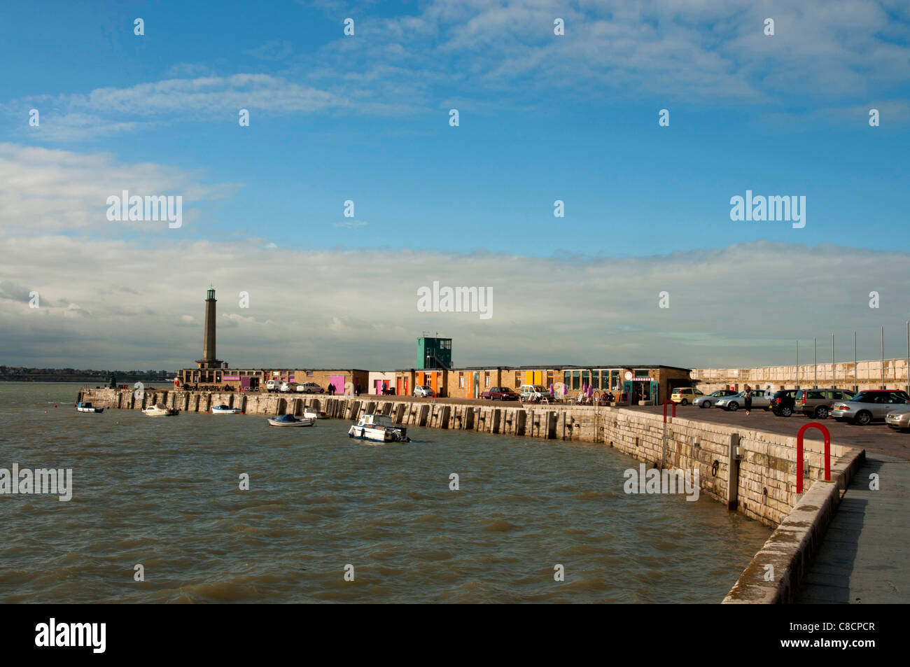 Margate harbour beach and seafront Thanet Kent England Stock Photo - Alamy