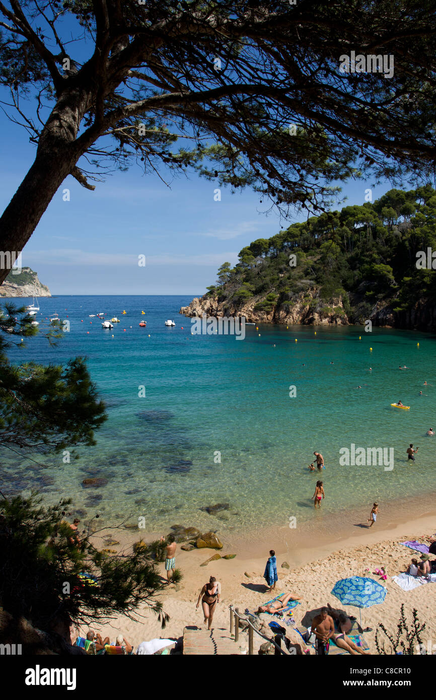 Aigua Blava, Costa Brava, Spain Stock Photo - Alamy