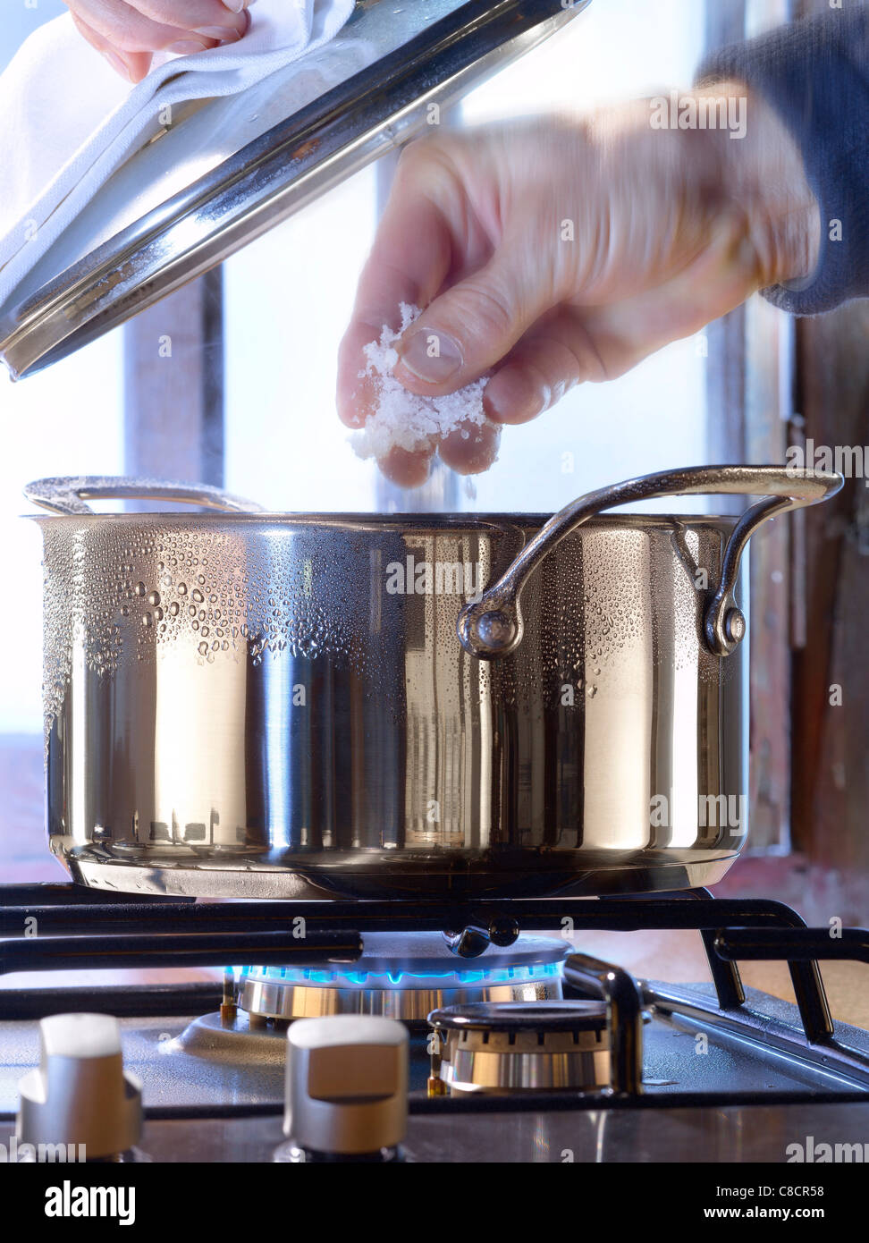Add a pinch of salt hi-res stock photography and images - Alamy