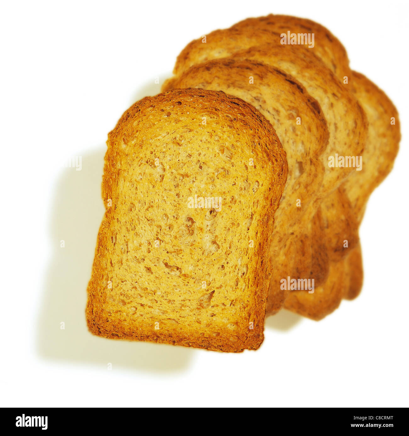 Rusk bread slices Cut Out Stock Images & Pictures - Alamy