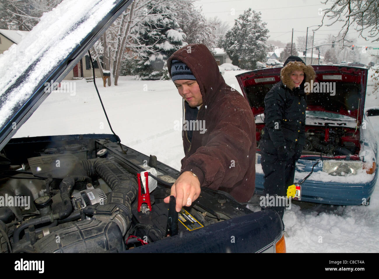 Cold start engine hi-res stock photography and images - Alamy