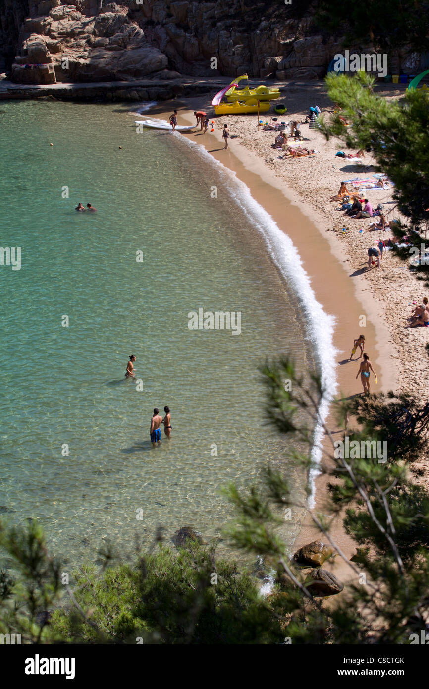 Aigua Blava, Costa Brava, Catalonia, Spain Stock Photo - Alamy