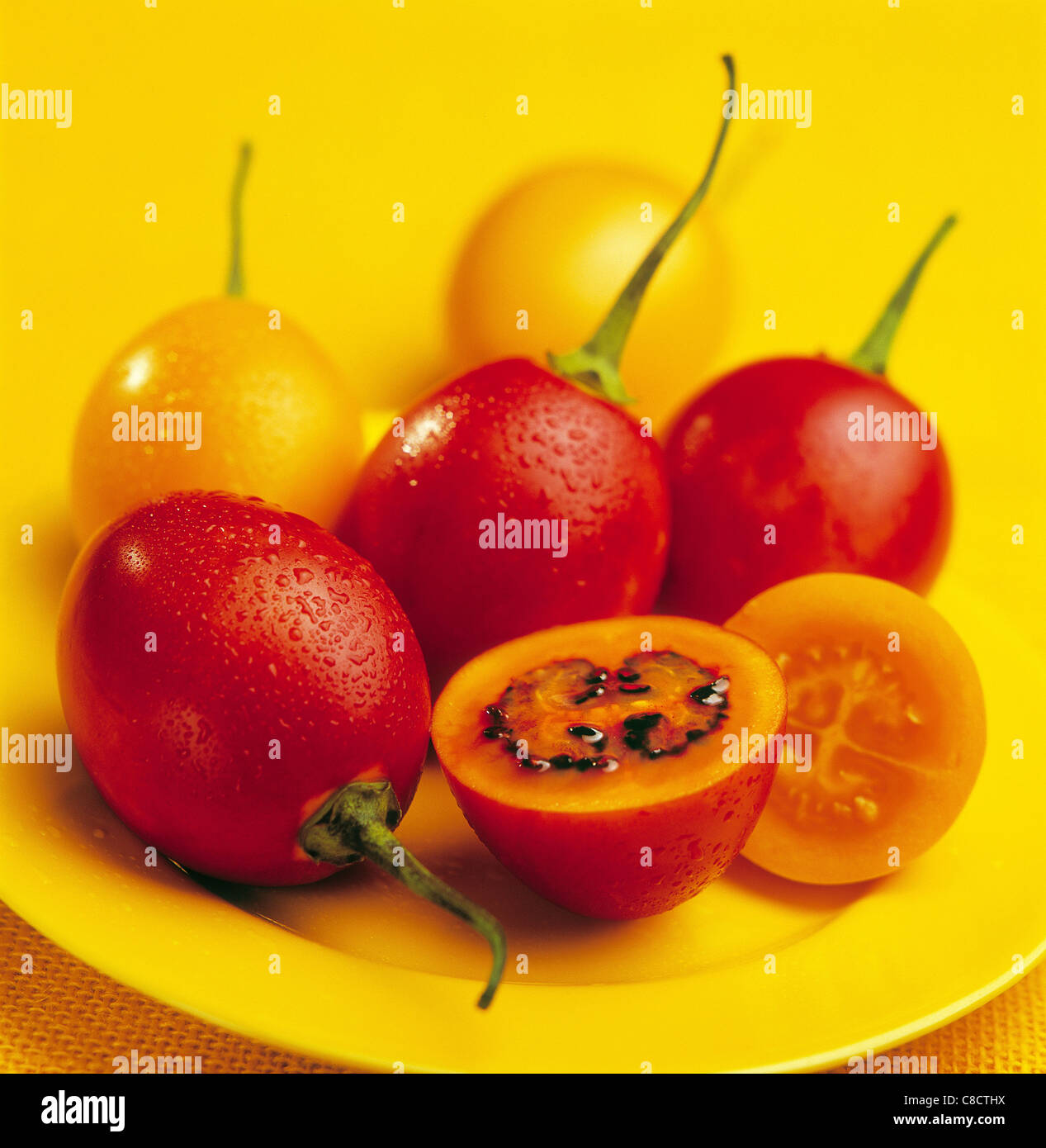 Tamarillos hi-res stock photography and images - Alamy