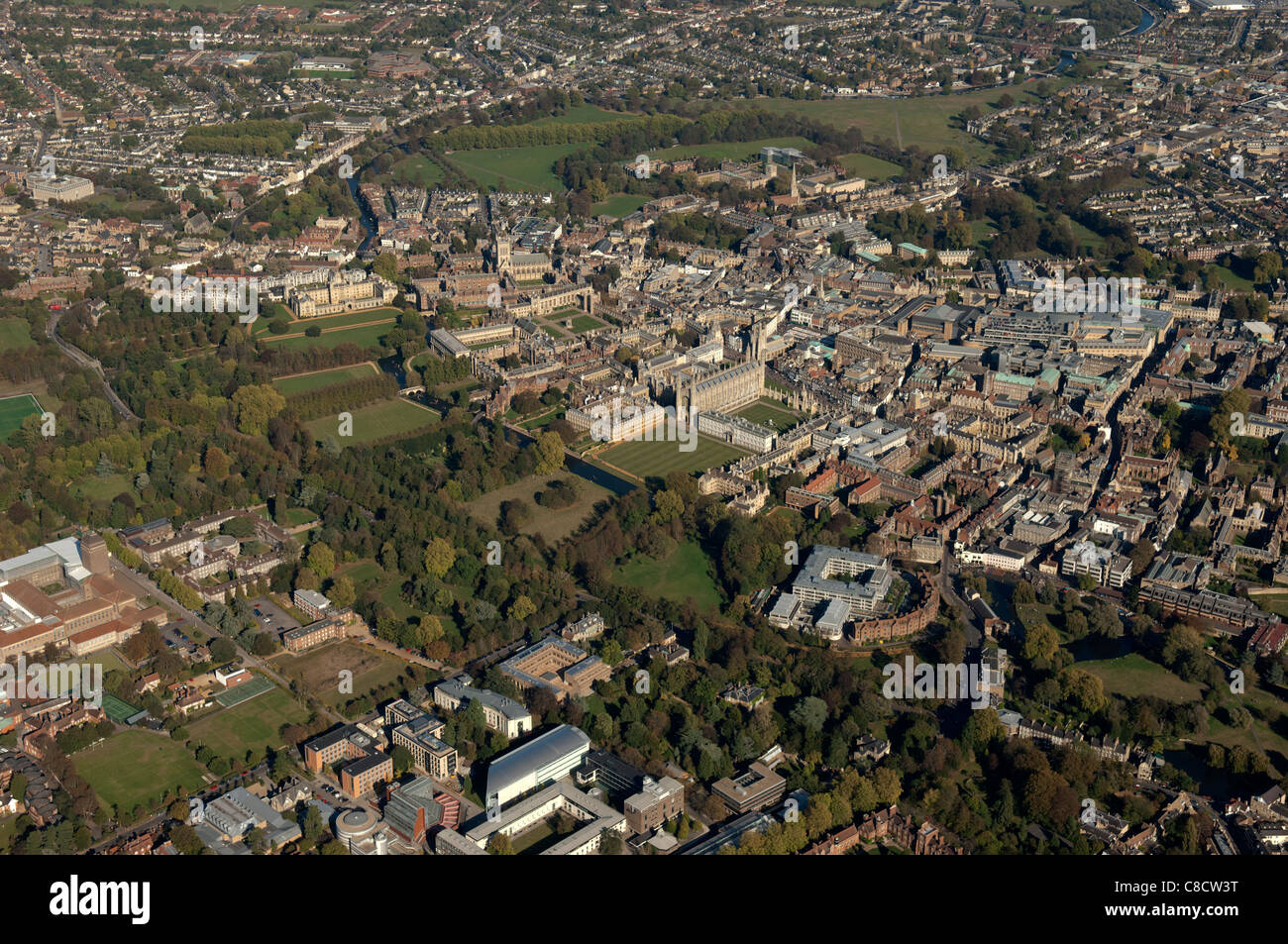 Aerial view cambridge uk hi-res stock photography and images - Alamy