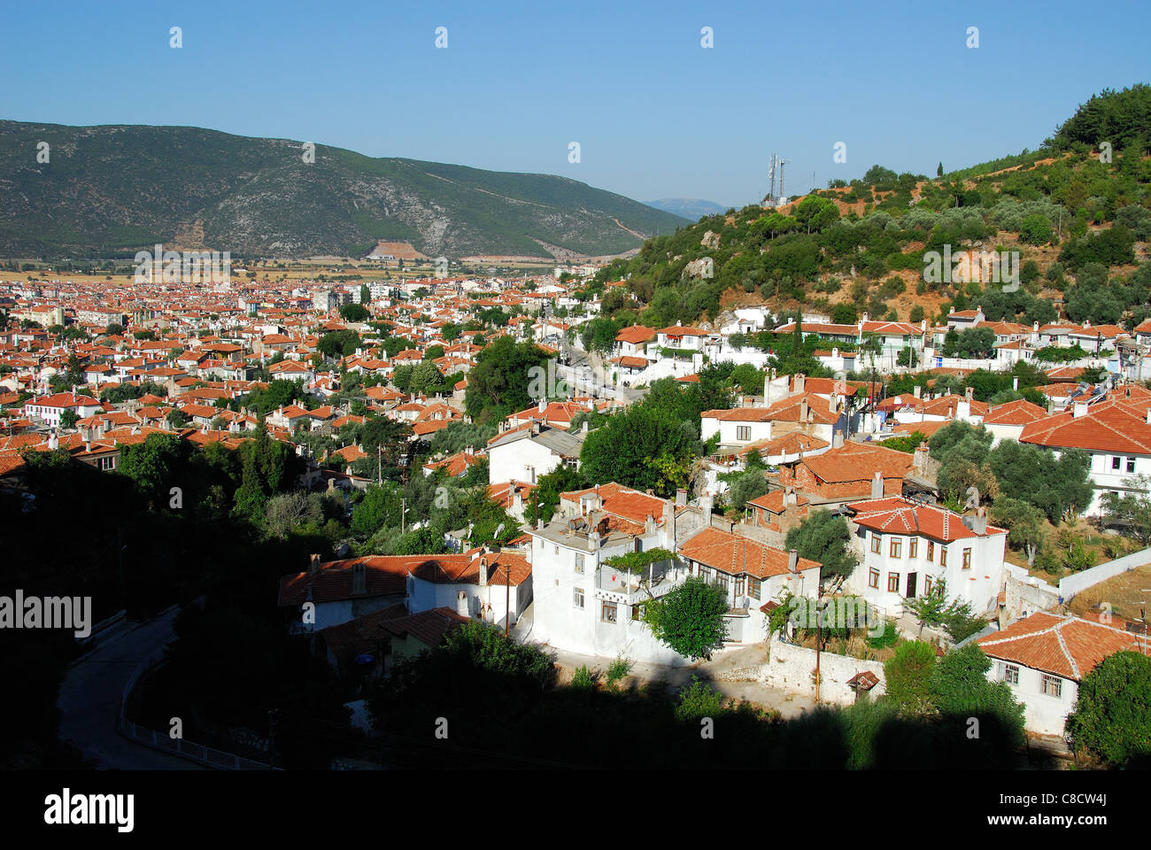 Sky pictures of towns hi-res stock photography and images - Alamy