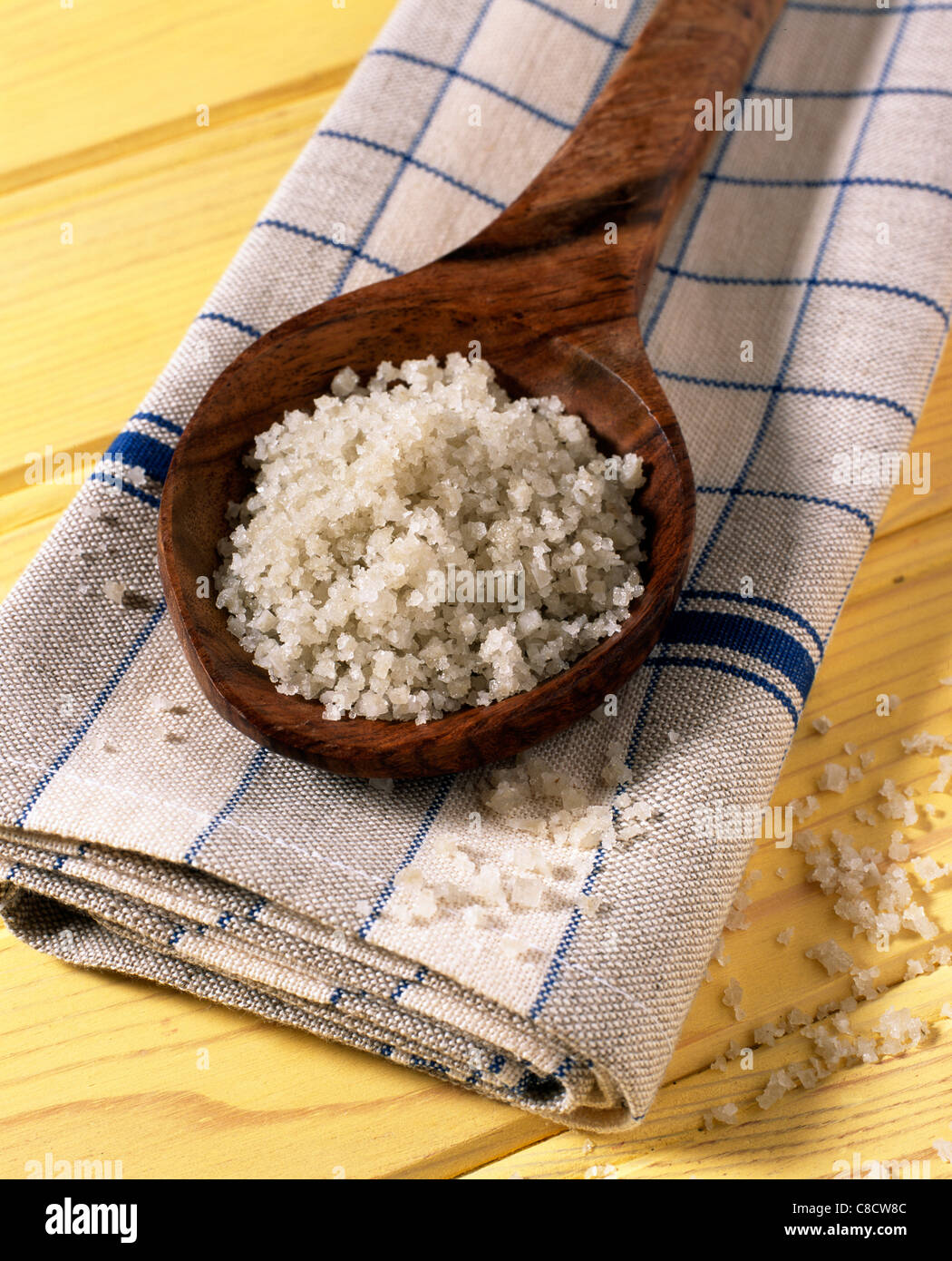 Spoonful of sea salt hi-res stock photography and images - Alamy