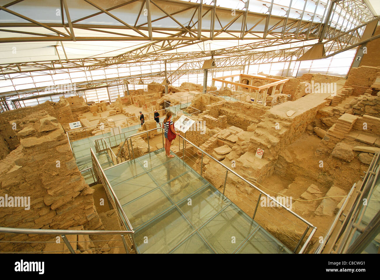 EPHESUS (EFES), TURKEY. The terraced Roman houses. 2011 Stock Photo - Alamy