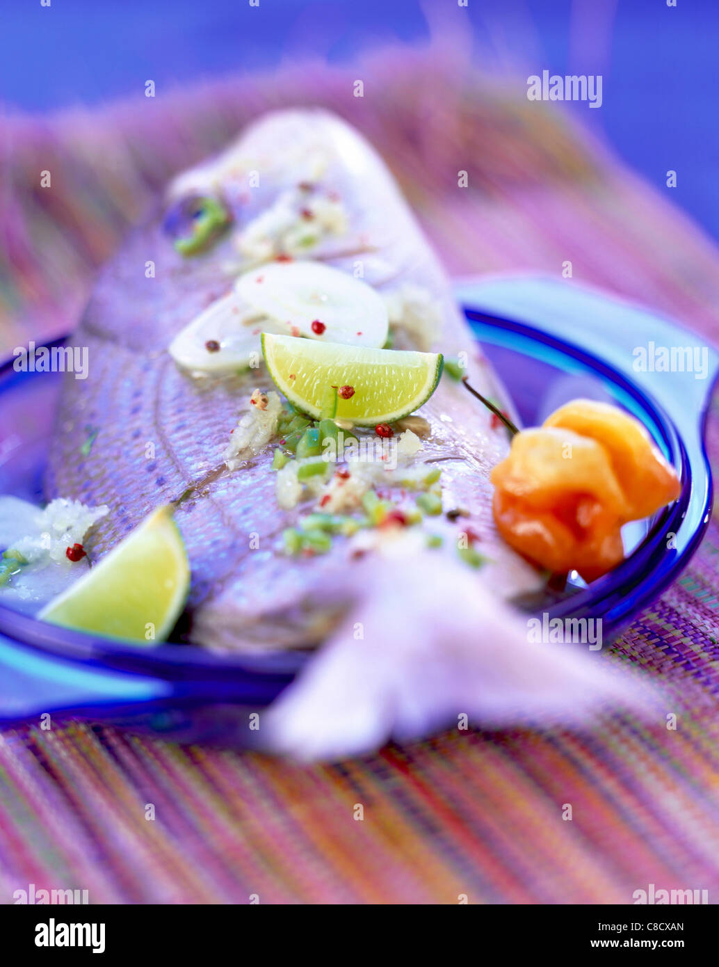 Martinique food fish hi-res stock photography and images - Alamy