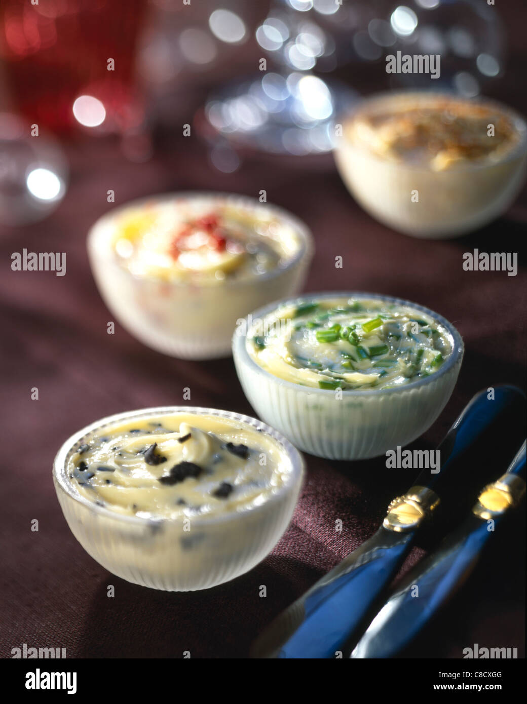 Herb butters hi-res stock photography and images - Alamy