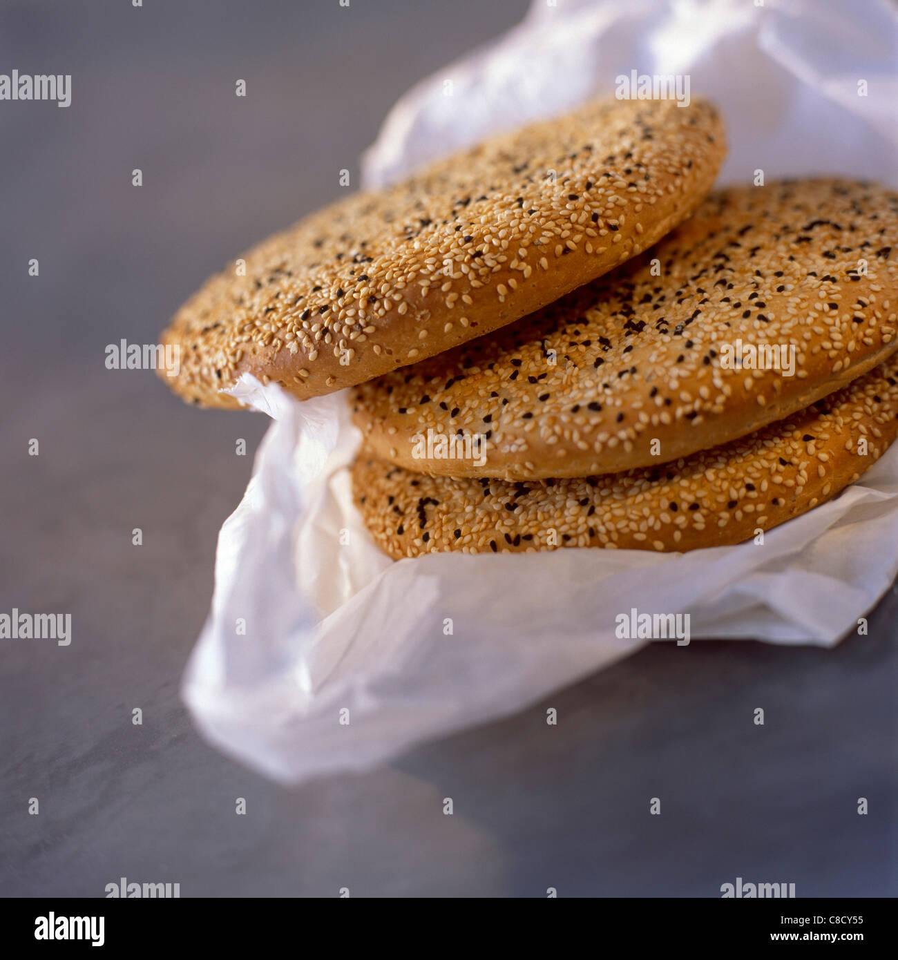 round flat Arab bread Stock Photo - Alamy