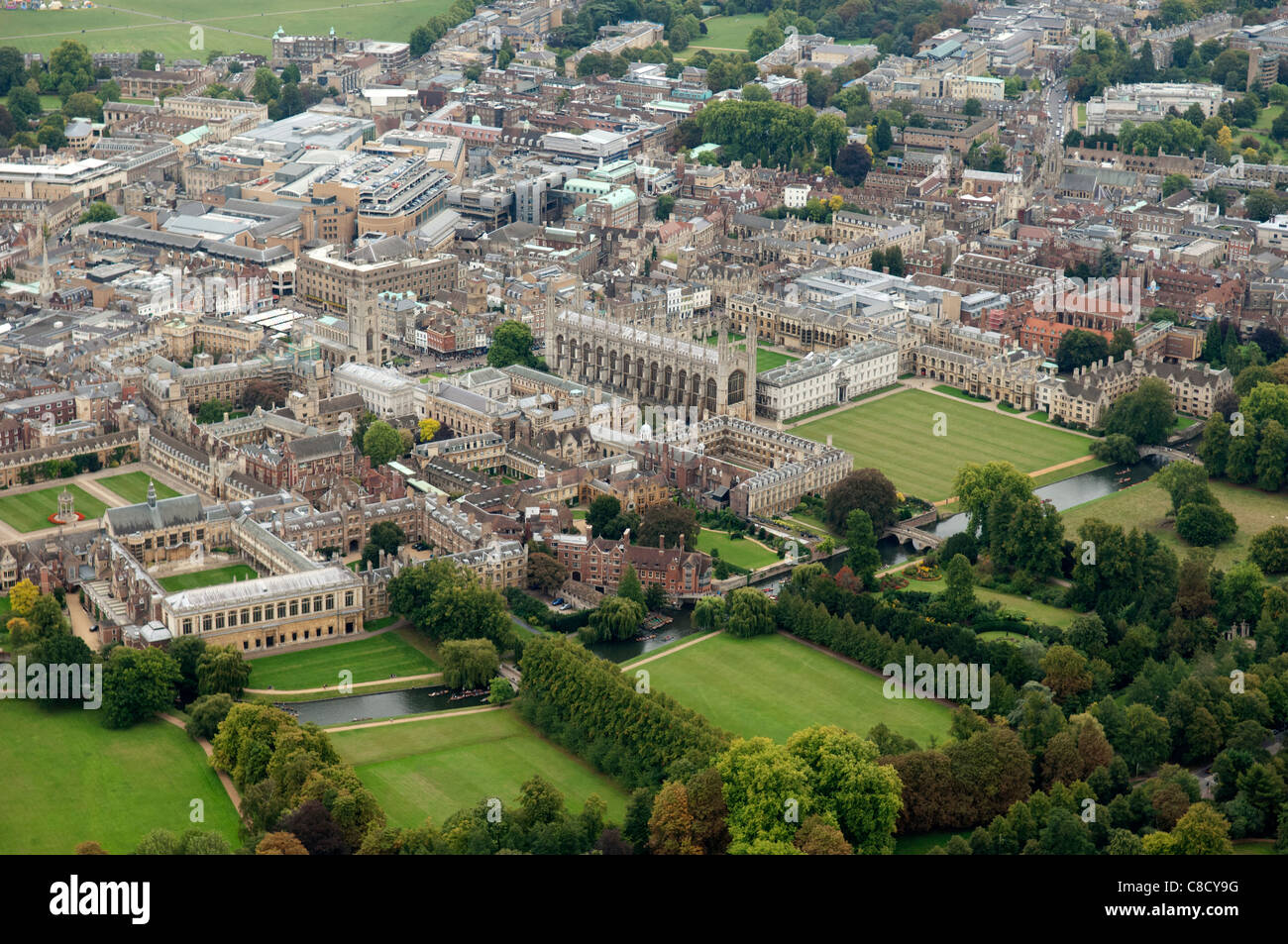 Aerial air cambridge hi-res stock photography and images - Alamy