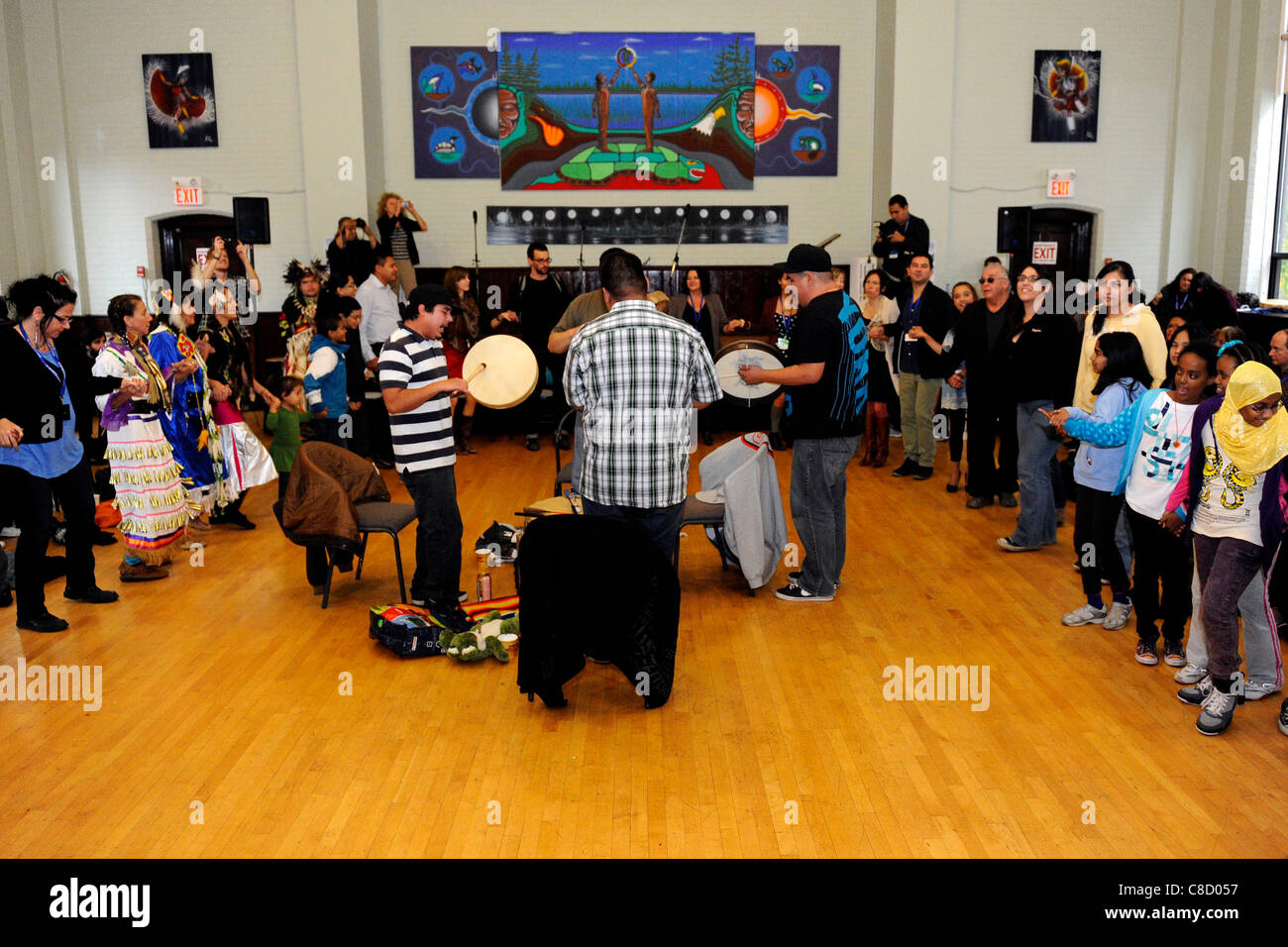 Native canadian centre of toronto hi-res stock photography and images ...