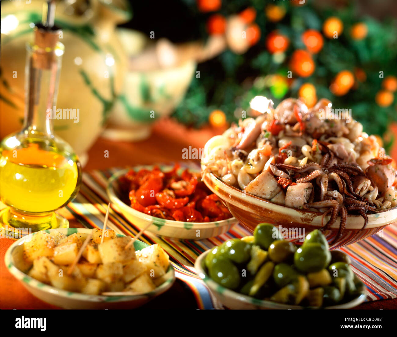 selection of tapas Stock Photo - Alamy