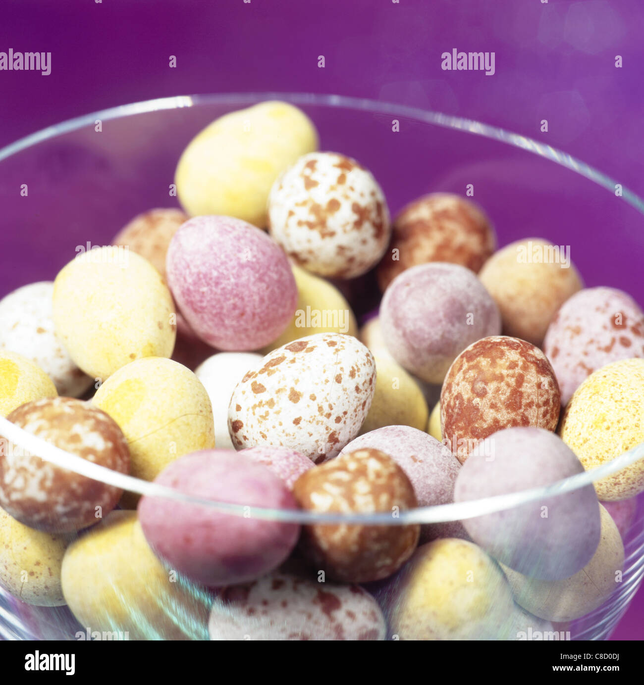 MIni Chocolate Easter Eggs Stock Photo - Alamy