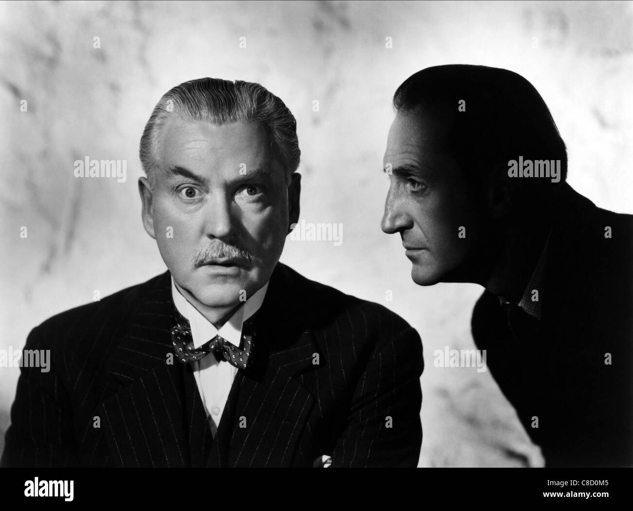 NIGEL BRUCE, BASIL RATHBONE, THE WOMAN IN GREEN, 1945 Stock Photo - Alamy