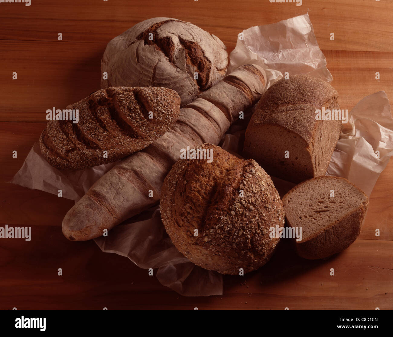 Loaves of Swiss bread Stock Photo - Alamy