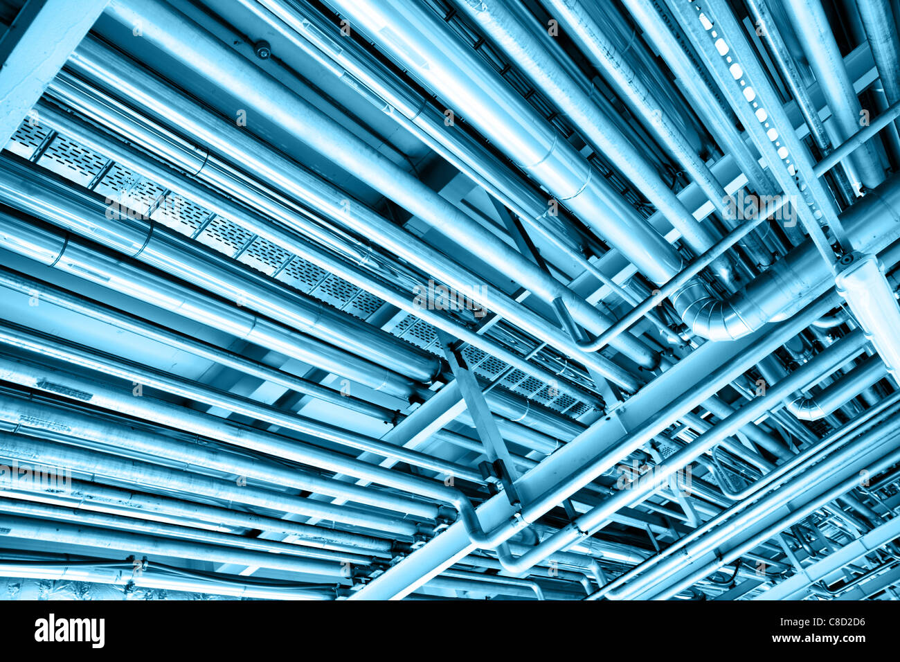 Industrial Complex Pipes High Resolution Stock Photography and Images ...