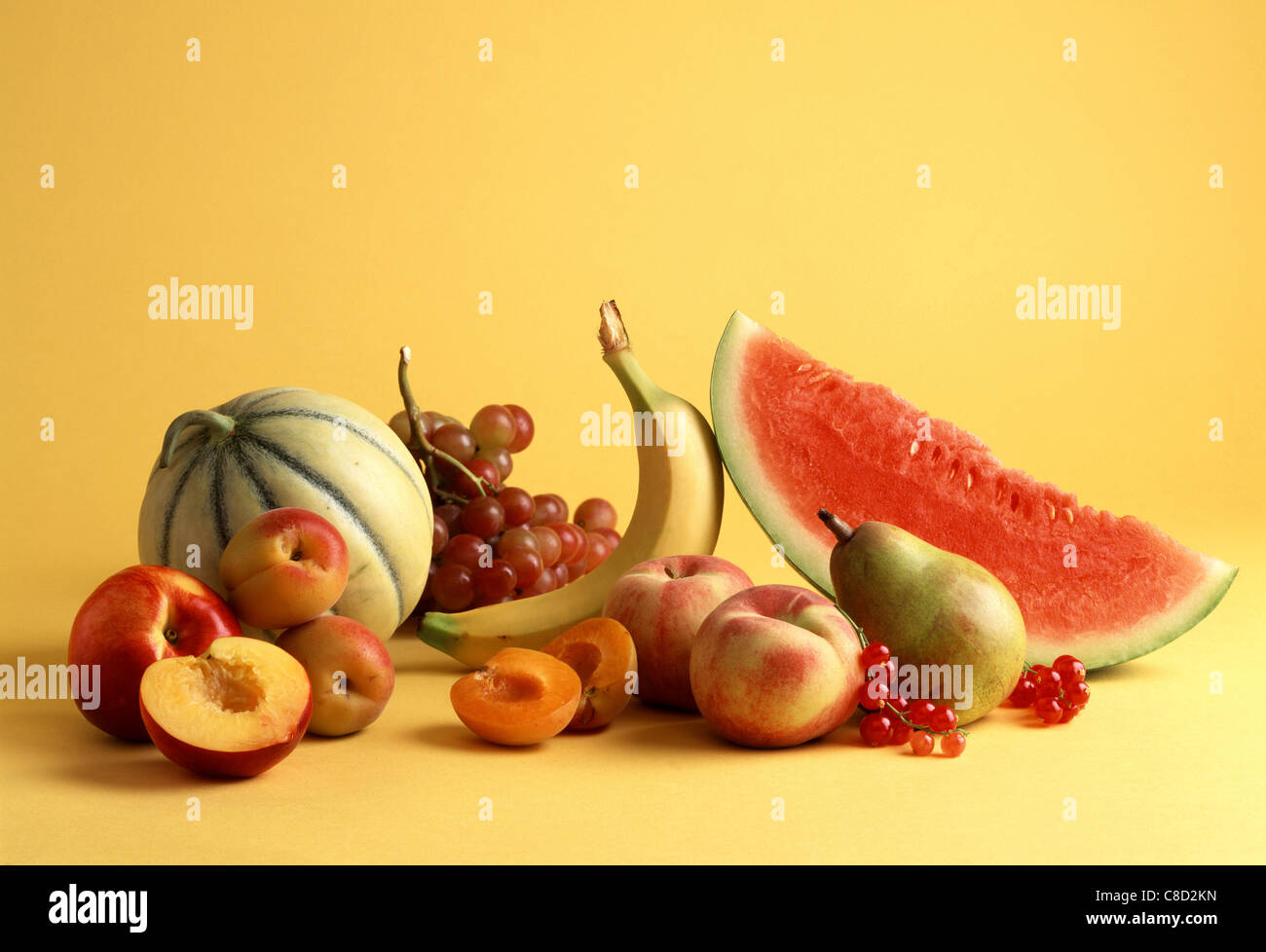 Still life of fresh fruit Stock Photo - Alamy