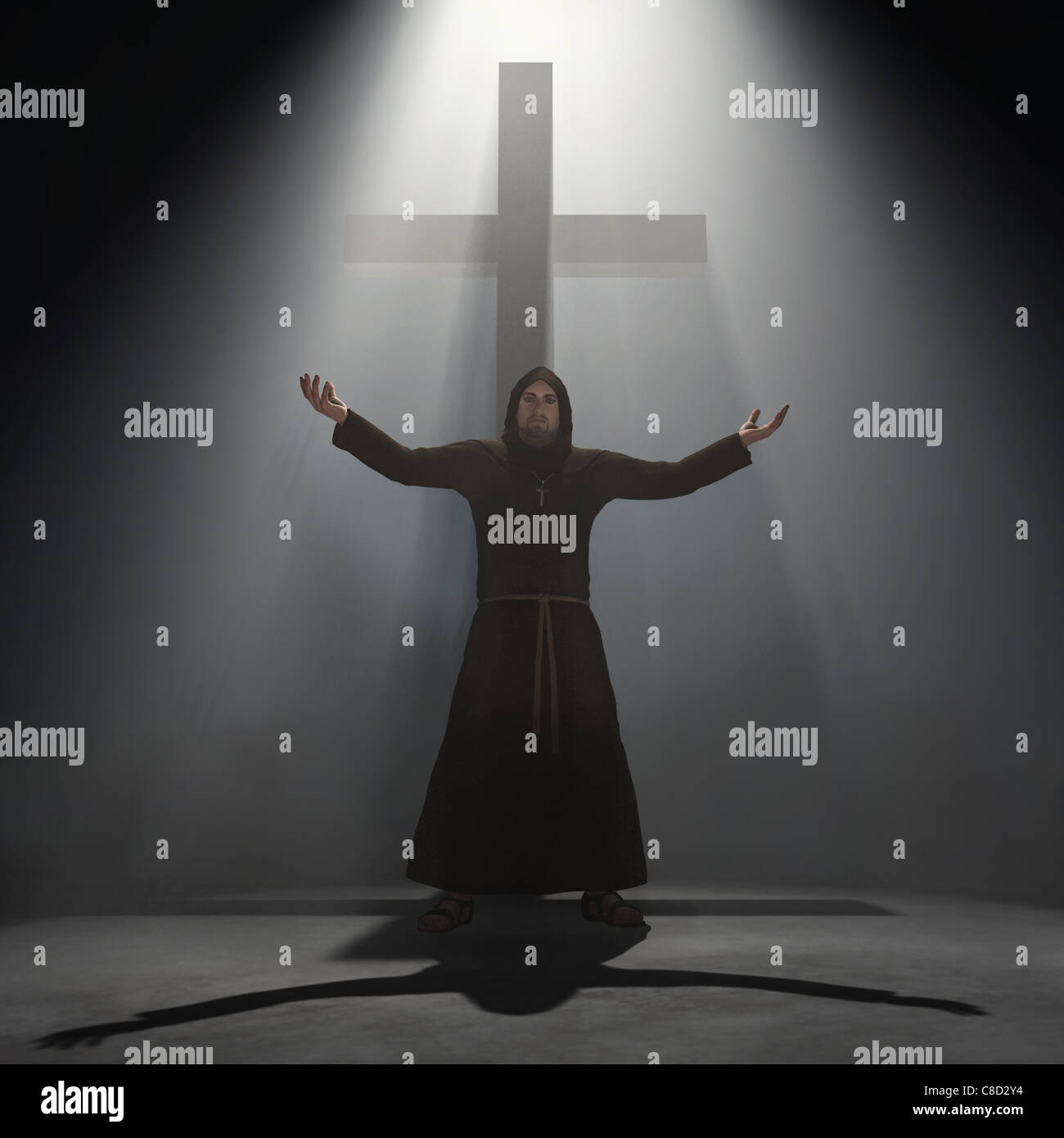 Black Jesus Christ Robe High Resolution Stock Photography and Images ...