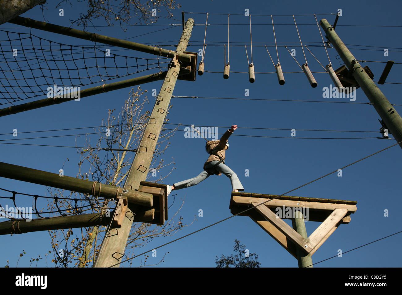 Aerial Extreme’s High Ropes Adventure Courses at Willen Lake in Milton ...