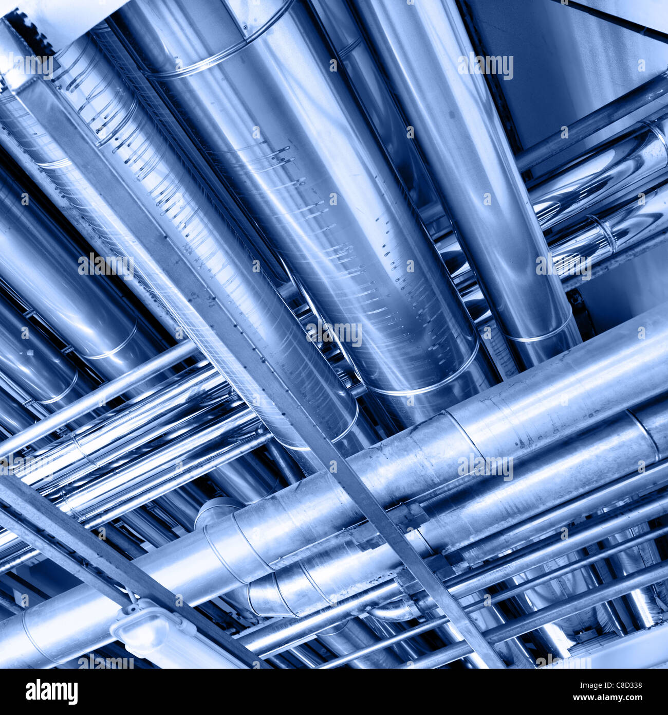 Industrial Complex Pipes High Resolution Stock Photography and Images ...