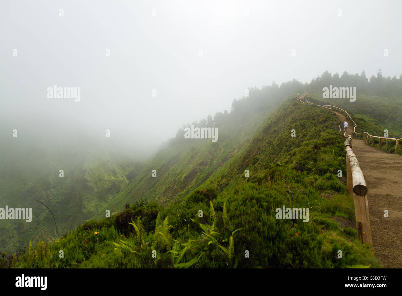 View from Pico do Canario, São Miguel island, Azores Stock Photo - Alamy